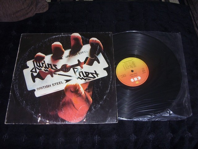 Judas Priest – British Steel LP Suzy 1981. Vg-/vg+