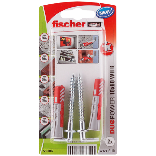 Fischer Duopower 10x50 WH K NV univerzalni tipl i vijak