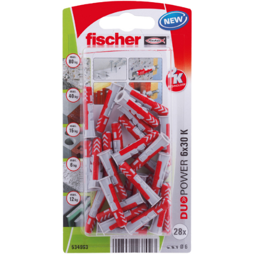 Fischer Duopower 6x30 K NV univerzalni tipl