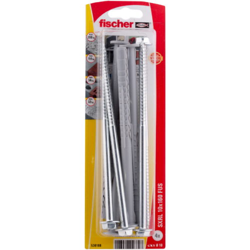 Fischer SXRL 10X160 FUS K NV tipl sa produž. Telom i vijak