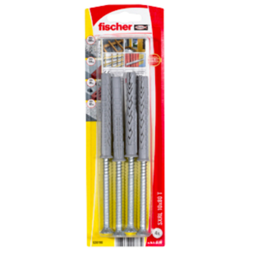 Fischer SXRL 10X80 T K NV tipl sa produženim telom i vijak