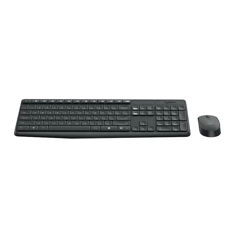 Logitech MK235 Set Tastatura + miš, Bežični, Crni