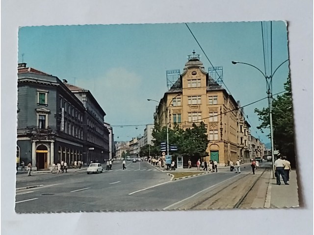 Sarajevo - Marijin Dvor - Automobil Fića - Bosna -