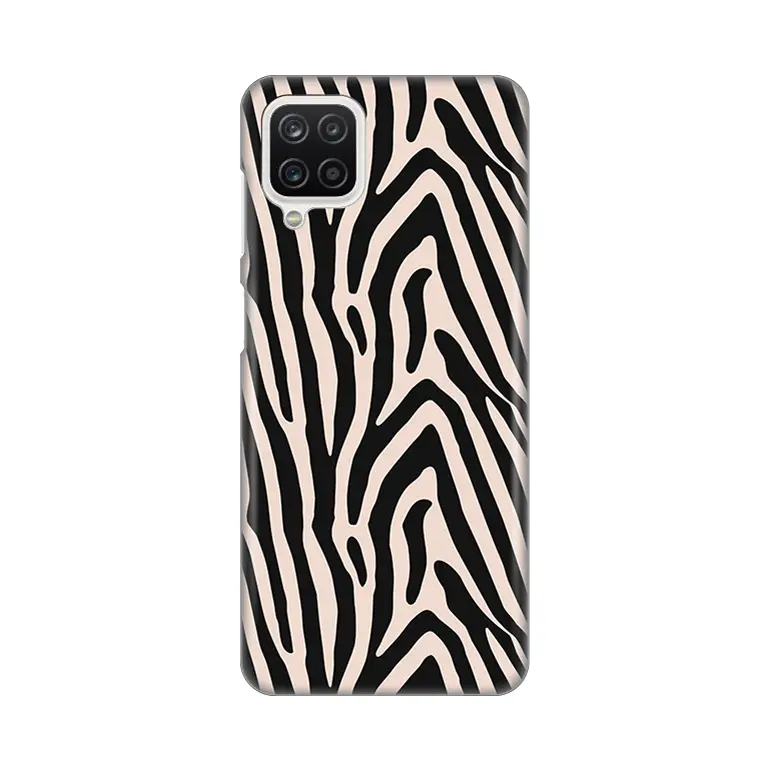 Silikonska maska za Samsung A125F Galaxy A12 Animal Pattern Print bež