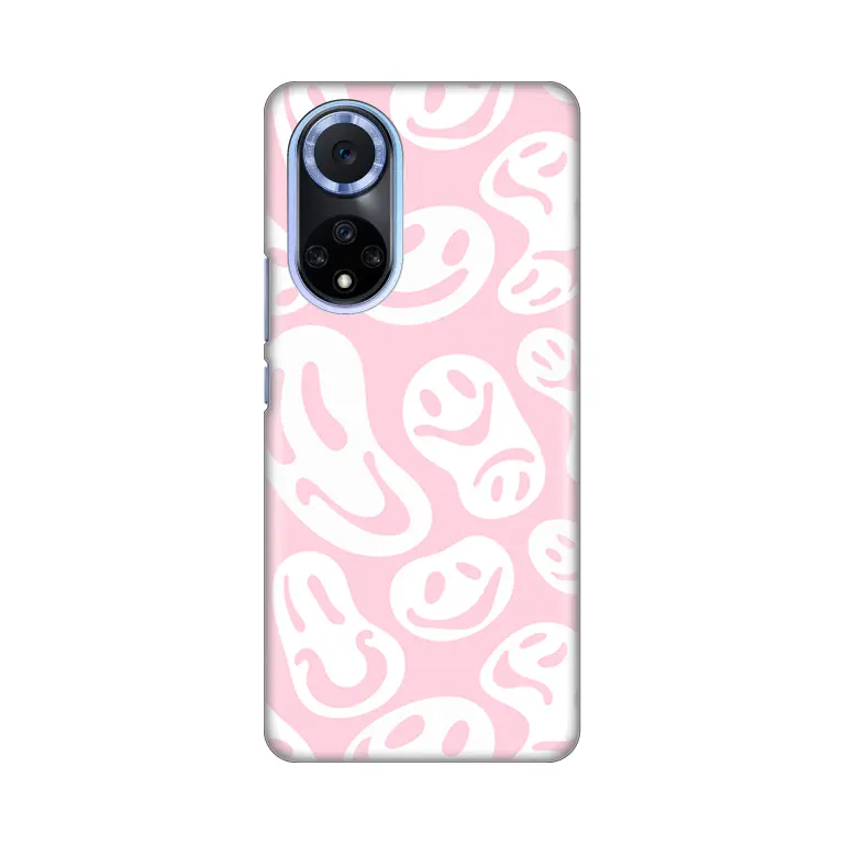 TELEMPIRE Silikonska maska za telefon Honor 50/Nova 9 Pink Smiles roze