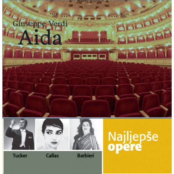 Najljepše opere – Aida+CD