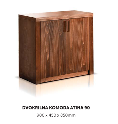 Dvokrilna Komoda Atina 90″