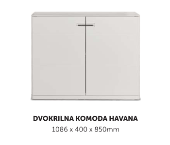 Dvokrilna Komoda Havana