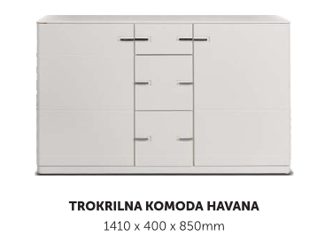 Trokrilna Komoda Havana