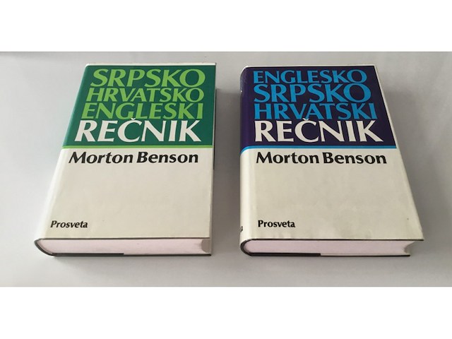 ENGLESKI REČNIK MORTON BENSON