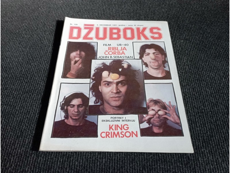 DŽUBOKS broj 129 (1981. godina)