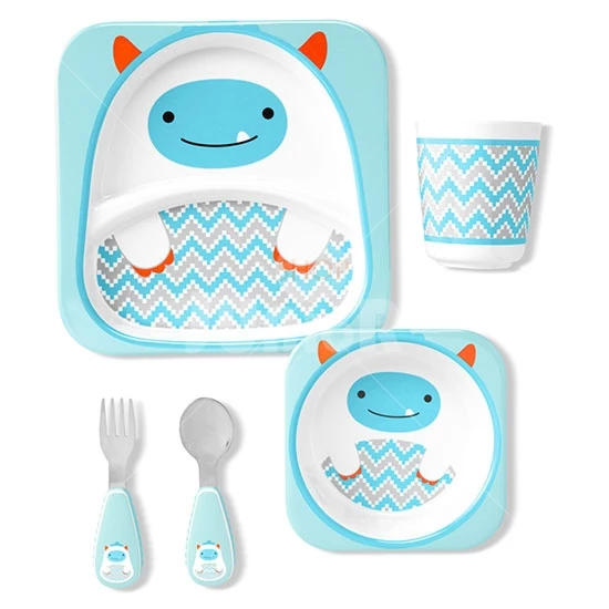 Skip Hop zoo dečiji poklon set za jelo - jeti 9I414610