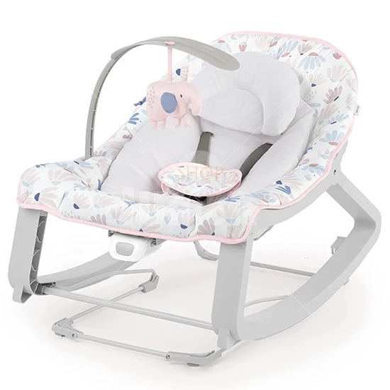 KIDS II Ingenuity ležaljka Keep cozy Pink 12909