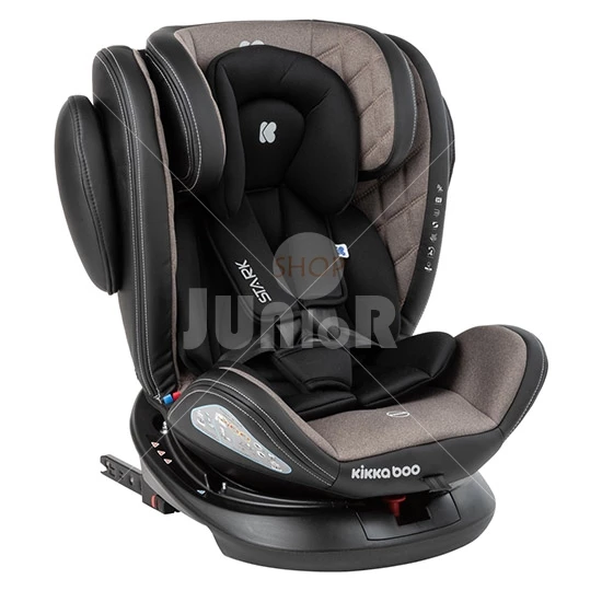 Kikka Boo Autosedište 0-1-2-3 (0-36 kg) STARK ISOFIX beige