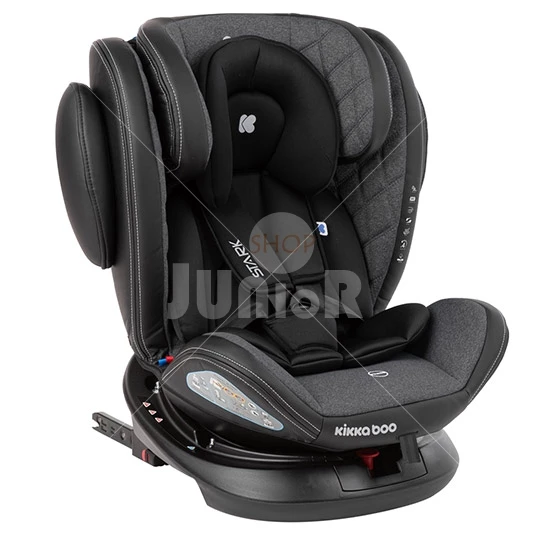 Kikka Boo Autosedište 0-1-2-3 (0-36 kg) STARK ISOFIX dark grey