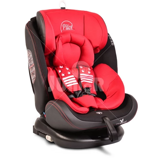 AUTOSEDIŠTE PILOT RED 0-36 KG sa isofixom i rotacijom 360 °
