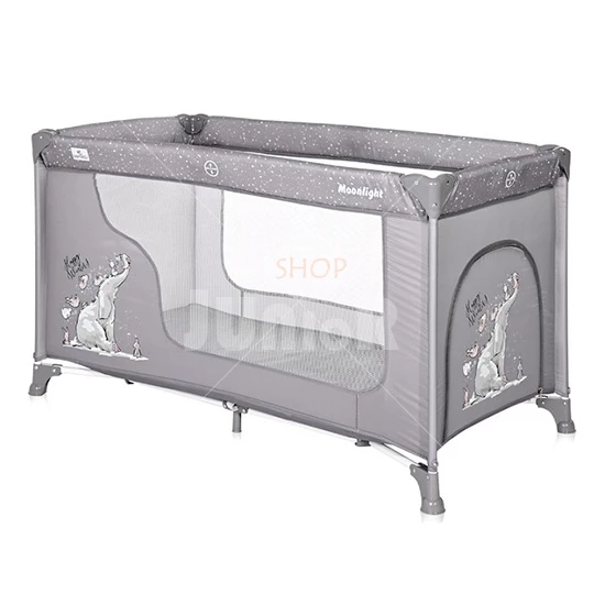 Lorelli prenosivi krevetac Moonlight 1 nivo - Grey fun