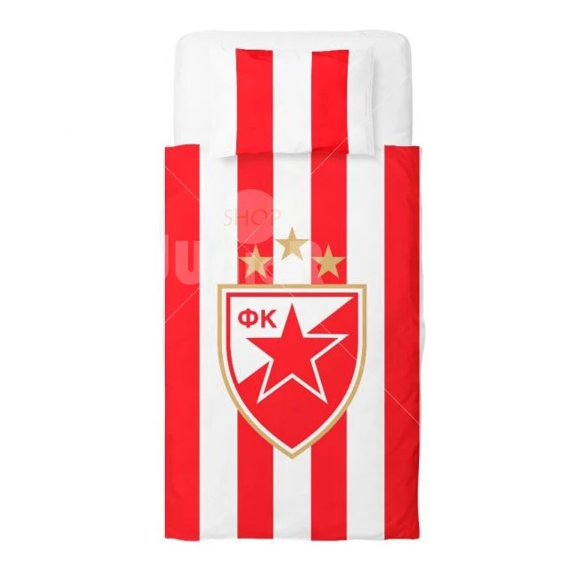 Posteljina Crvena zvezda 140x200 cm - Crveni grb