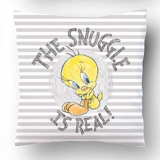 Ukrasni jastuk Tweety Snuggle Pruge 40x40 cm