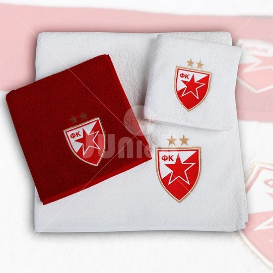 Set peškira Crvena Zvezda / 2 komada