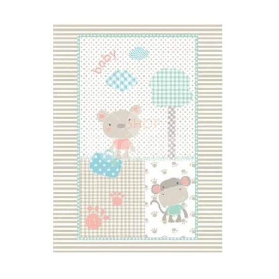 Ćebence za Bebe 80x110cm Kikka Boo Fantasia Beige