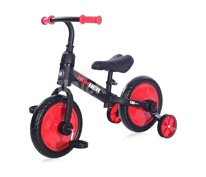 Lorelli balans bike Runner 2u1 black&red