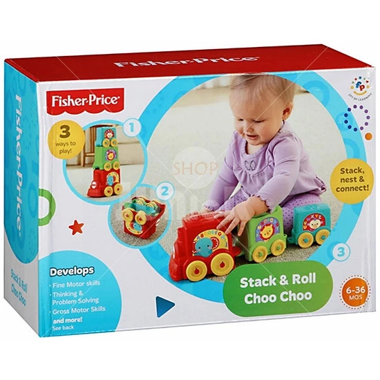 Fisher Price Stack&Roll edu voz Y8653