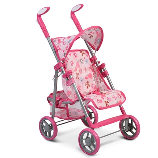 Cangaroo Kolica za lutke Flower Garden Pink