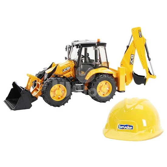 Bruder Bager JCB sa šlemom