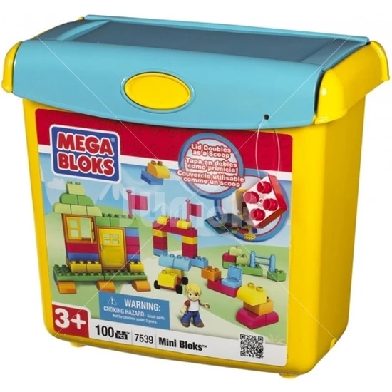 Mega bloks Kocke za slaganje mini bloks u kutiji 100 pcs 2+