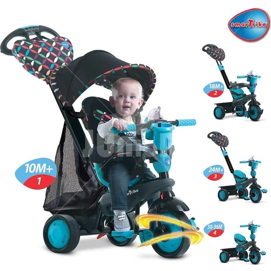 Smart trike tricikl za decu Boutique Blue 4 u 1