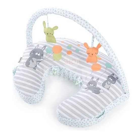 KIDS II JASTUK Plenti+ Nursing Pillow + Toy Bar - Hop Art 11821