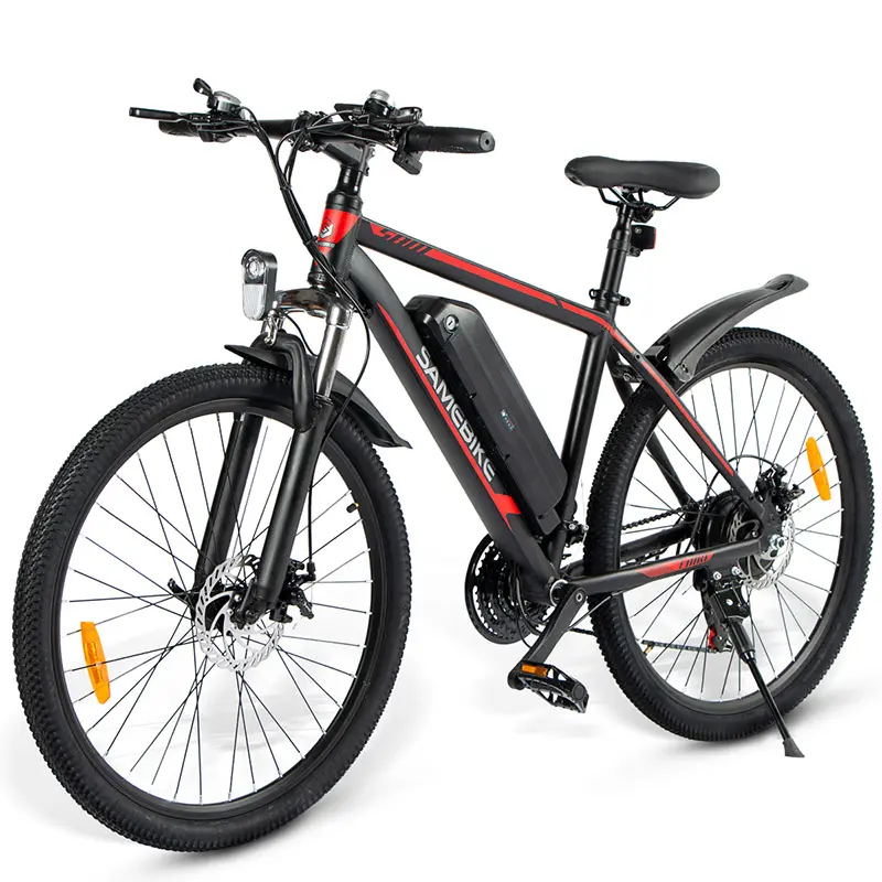 Samebike SY26 Električni bicikl, 350W, 7 brzina, Crni
