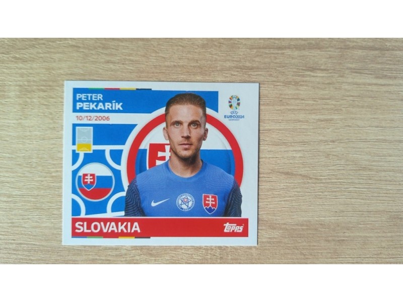 Euro 2024 Uefa Topps sličica broj SVK 5