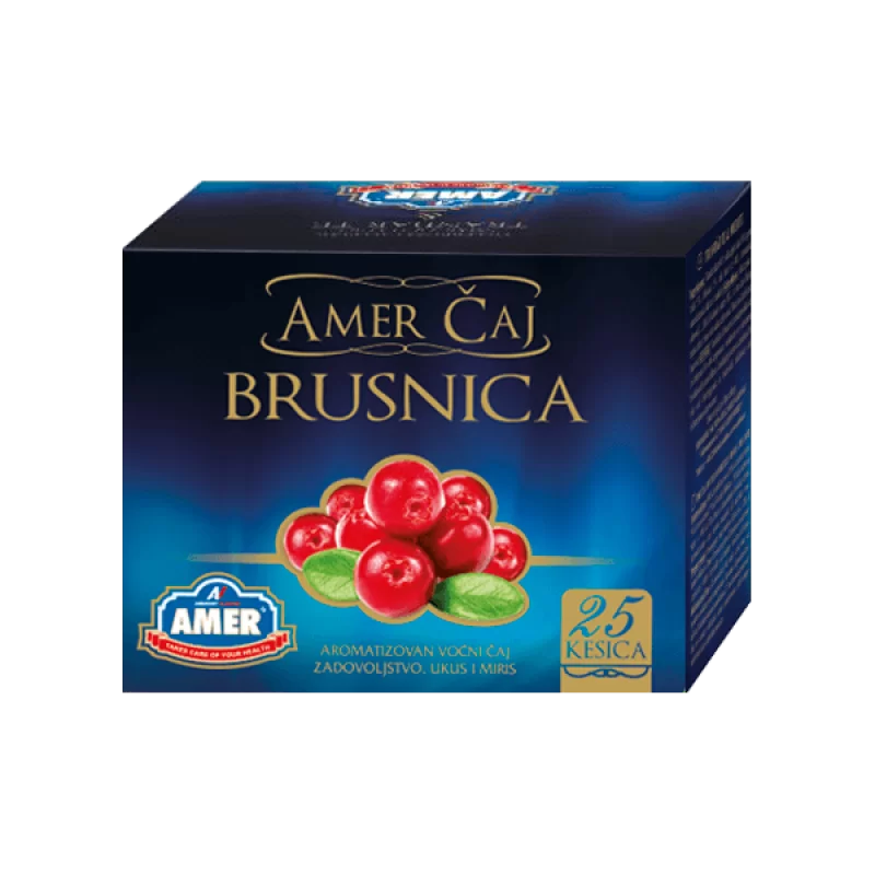 AMER Brusnica čaj 20 filter kesica