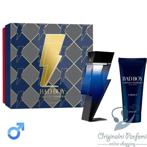 Carolina Herrera Bad Boy Cobalt Set