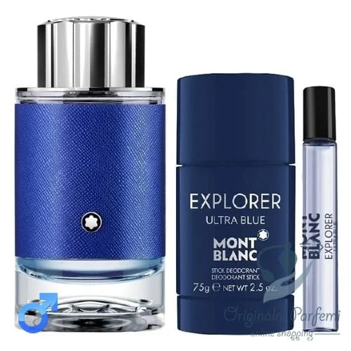 Montblanc Explorer Ultra Blue Set