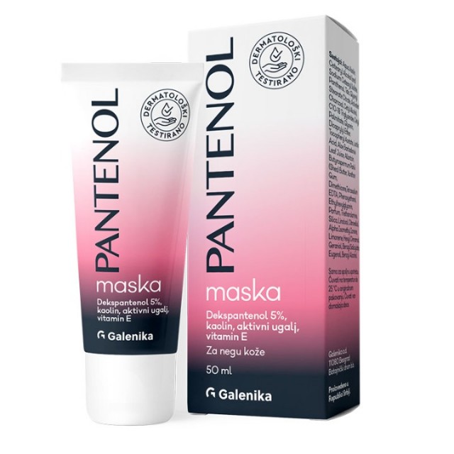 PANTENOL MASKA ZA LICE 50ML