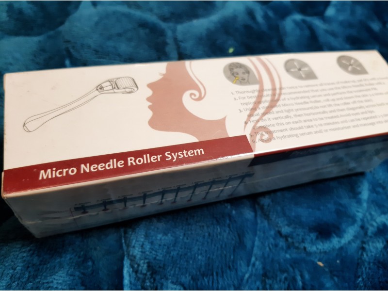 DERMA ROLLER - SISTEM MIKRO IGLIČASTIH VALJKA UK NOVO!!