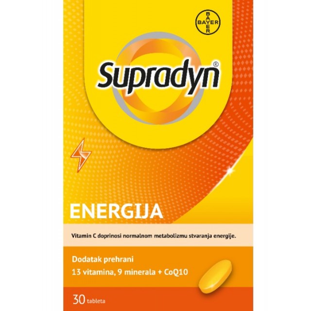 SUPRADYN ENERGIJA FILM TABLETE A30