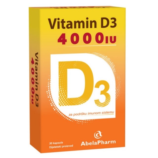 VITAMIN D3 4000IU KAPSULE A30