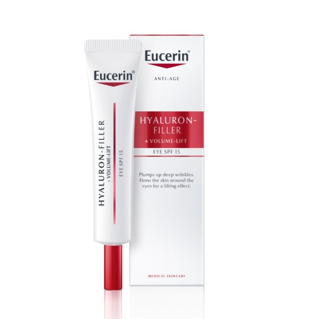 EUCERIN HYALURON FILLER + VOLUME-LIFT KREMA ZA PODRUČJE OKO OČIJU SPF15 15ML