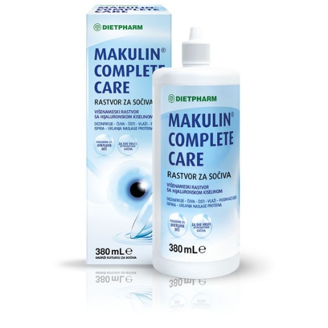 MAKULIN COMPLETE CARE RASTVOR ZA SOČIVA 380ml