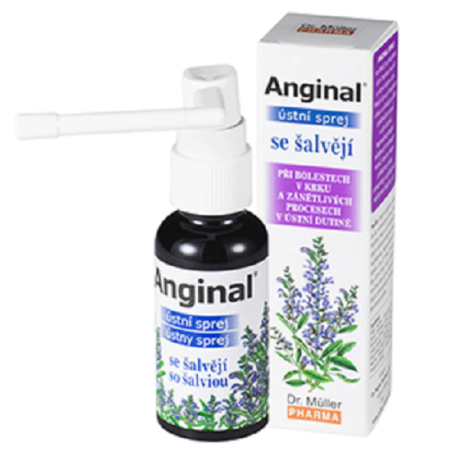 ANGINAL SPREJ ŽALFIJA 30ML