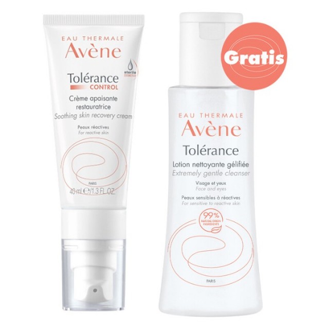 AVENE TOLERANCE CONTROL KREMA 40ML + TOLERANCE LOSION 100ML GRATIS