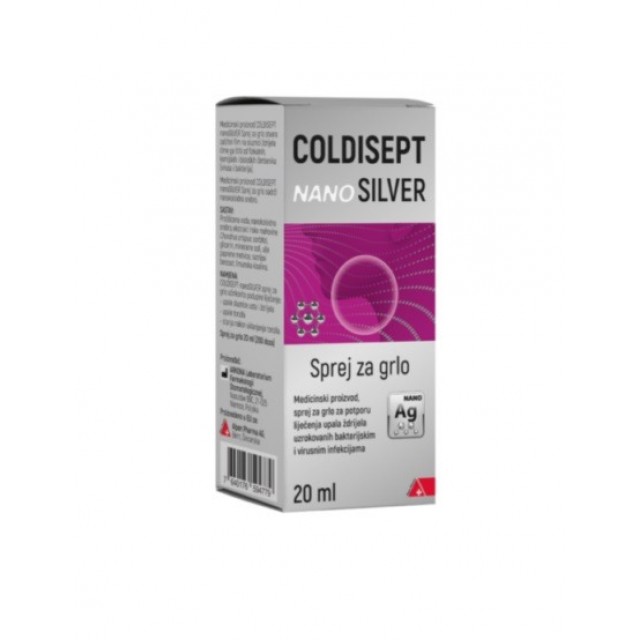 COLDISEPT SPREJ ZA GRLO 20ML