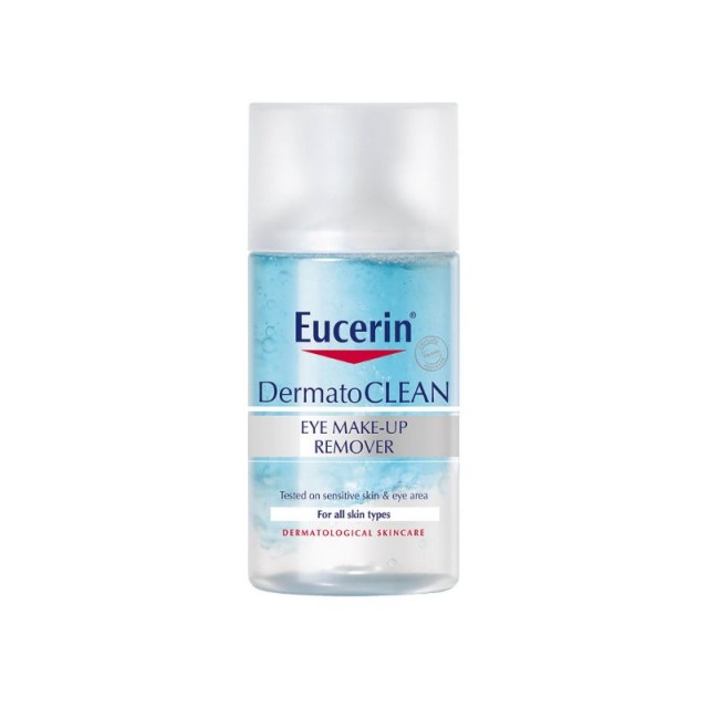 EUCERIN DERMATOCLEAN SREDSTVO ZA SKIDANJE VODOOTPORNE MASKARE I ŠMINKE 125ML