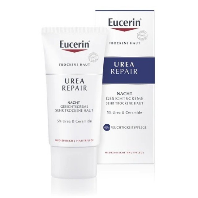 EUCERIN NOĆNA KREMA ZA LICE SA 5% UREE 50ML