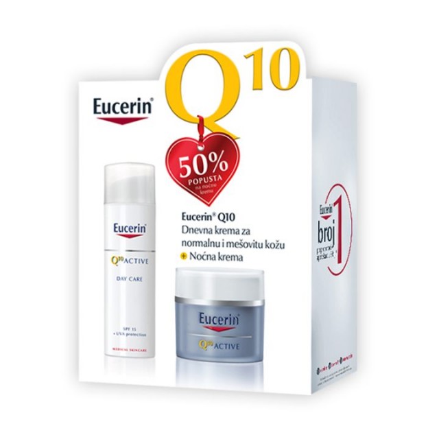 EUCERIN Q10 KOMPLET ZA NORMALNU I MEŠOVITU KOŽU