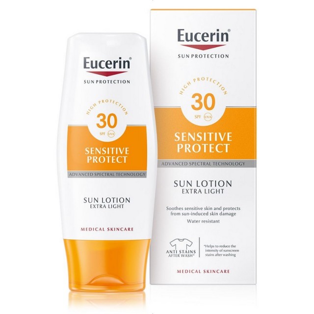 EUCERIN SUN IZRAZITO LAGANI LOSION SPF30 150ML